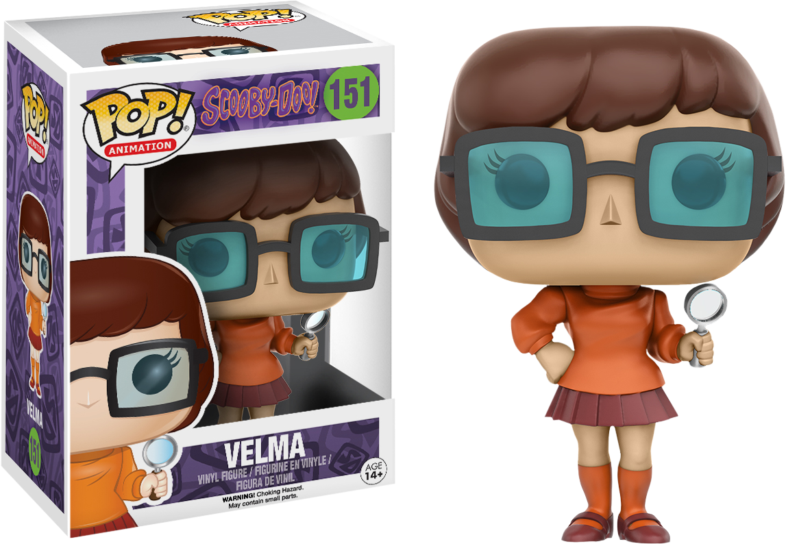 Download Velma Pop Vinyl Figure PNG Image with No Background - PNGkey.com