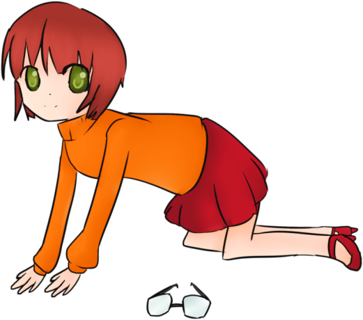 Velma Without Specs - Velma Dinkley - Free Transparent PNG Download ...