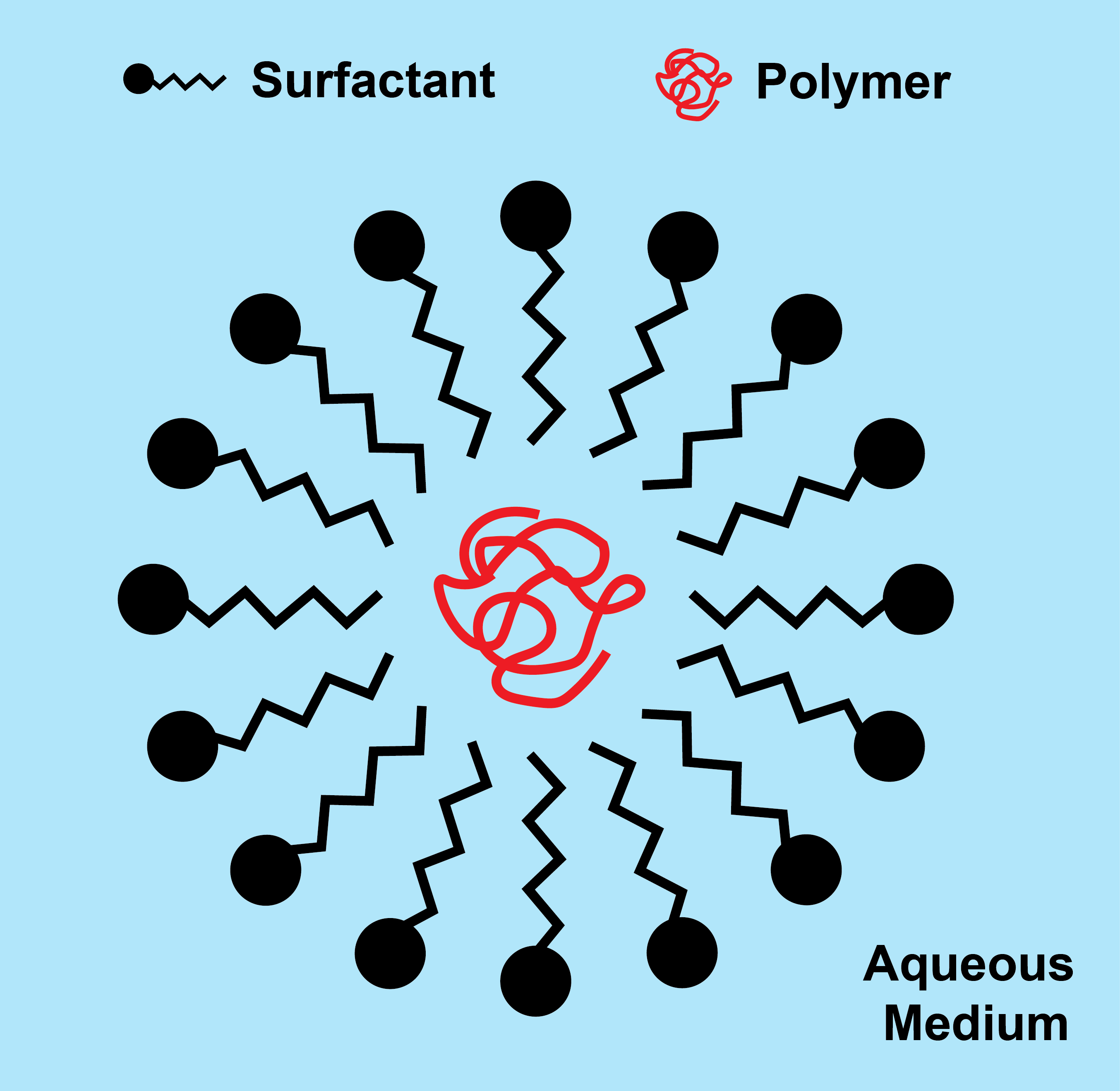 Download Surfactant Around A Polymer Chain In A Latex Paint - Anionic ...