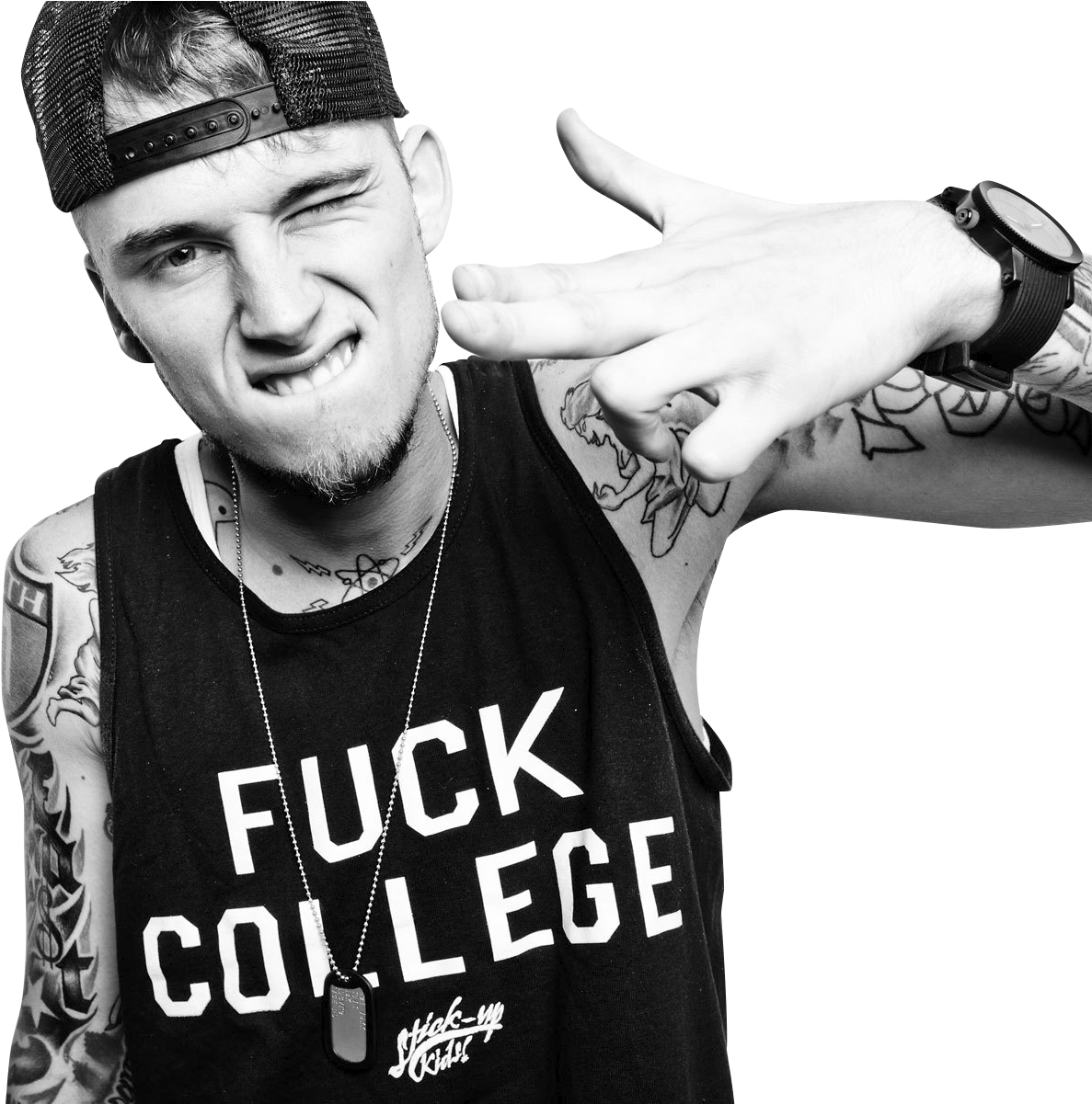 Download Machine Gun Kelly - Mgk Wild Boy PNG Image with No Background ...