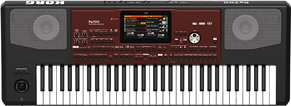 Download Pa700 Top View - Korg Pa 700 Oriental PNG Image with No ...