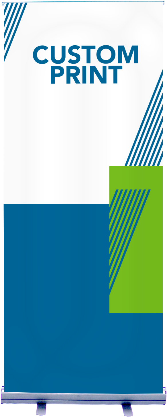 Download Custom Basic Retractable Banner - Graphic Design PNG Image ...