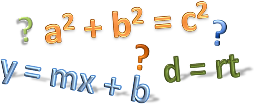Ell Algebra - Transparent Clipart Of Math Equations - Free Transparent ...