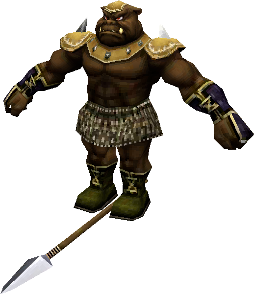 Download Download Zip Archive - Zelda Ocarina Of Time Moblin PNG Image ...