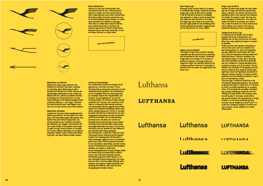 Lufthansa Corporate Design Identity - Lufthansa Corporate Identity ...