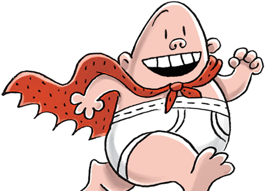 Captain Underpants Moving Gif - Free Transparent PNG Download - PNGkey