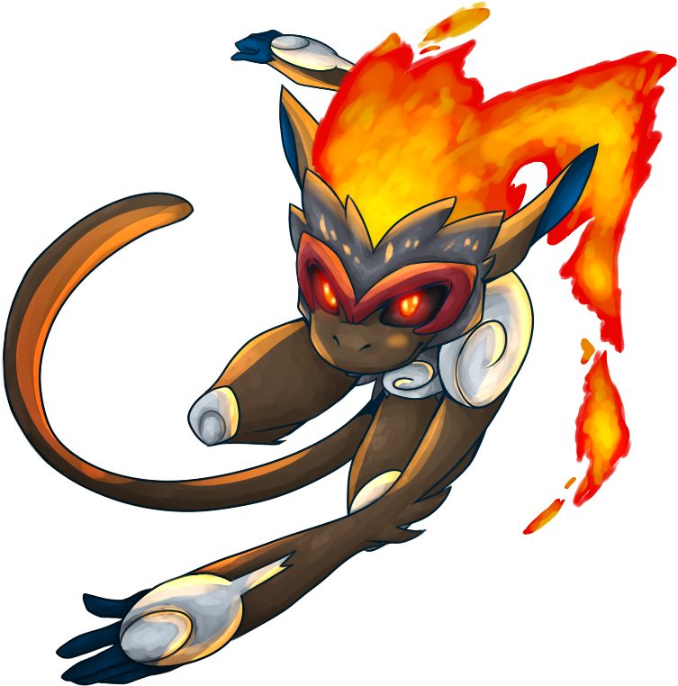 Download Comments - Ash Infernape Pokemon PNG Image with No Background ...