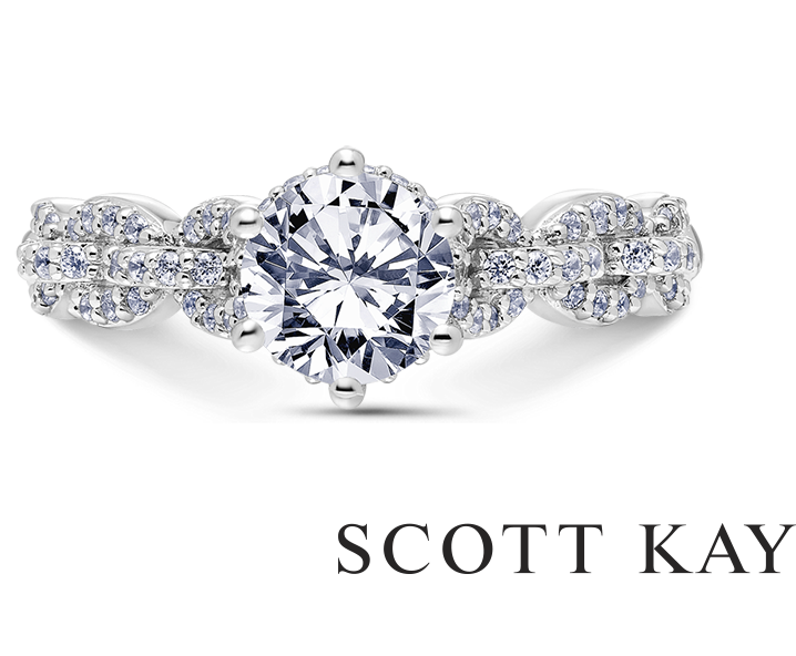 Download Scott Kay 31sk6734grwe05 Engagement Rings/prong Set PNG Image ...