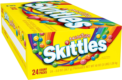 Download Skittles Bag Png Download - Skittles Brightside PNG Image with ...