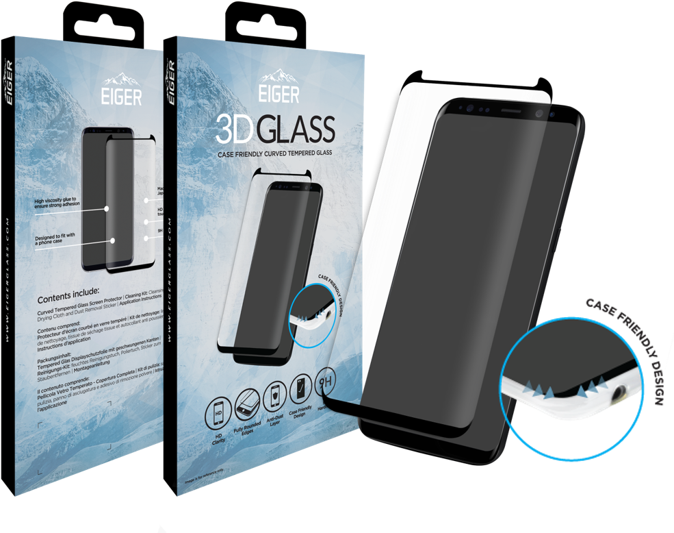 Download Eiger 3d Glass Screen Protector - Eiger 3d Glass Case Friendly ...