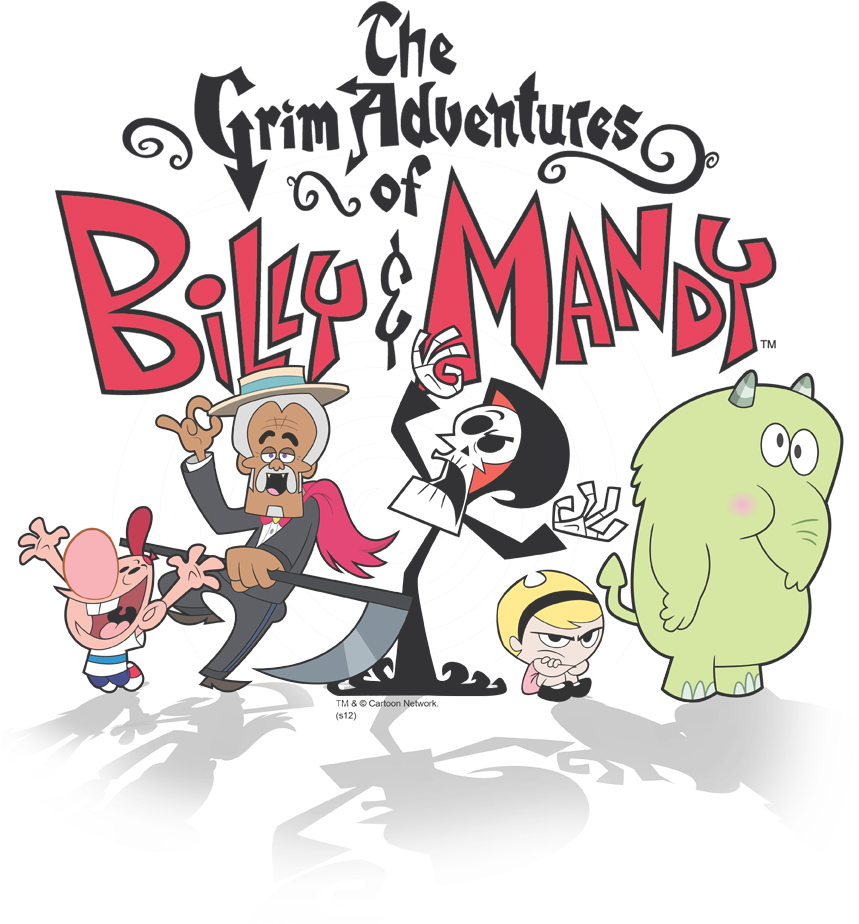 The Grim Adventures Of Billy & Mandy Group Shot Men's - Grim Adventures ...