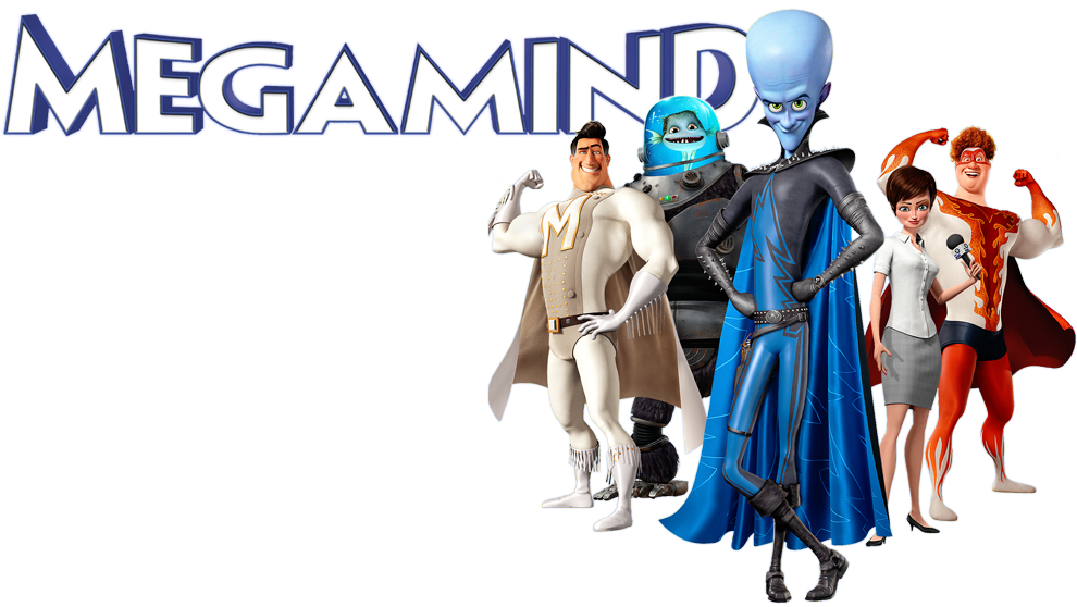Megamind - Megamind Movie Art 32x24 Poster Decor - Free Transparent PNG ...