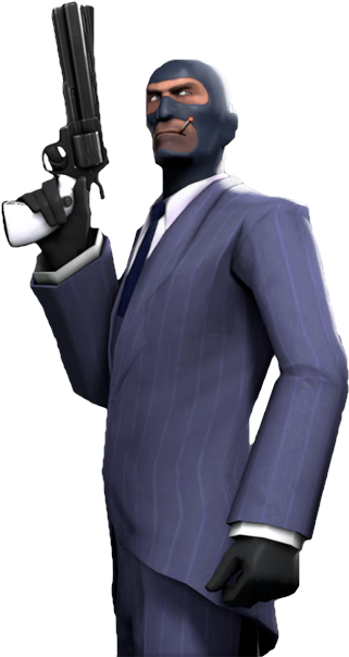 Download Undefined - Team Fortress 2 Blu Spy PNG Image with No Background - PNGkey.com