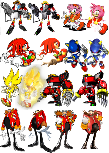 2d 3d Pictures - Classic Sonic 2d Artwork - Free Transparent PNG ...