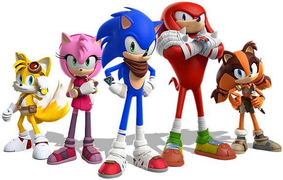 Sonic Boom Character Designs