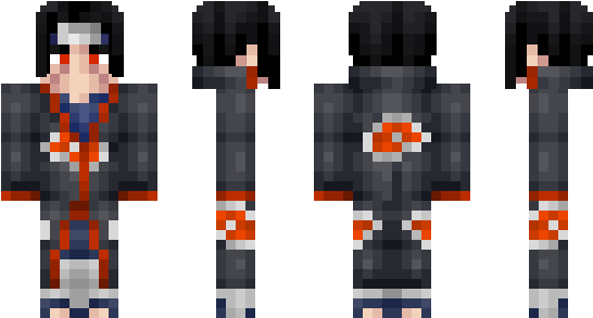 Minecraft Skin Susanoo - Madara Minecraft Skin - Free Transparent PNG ...