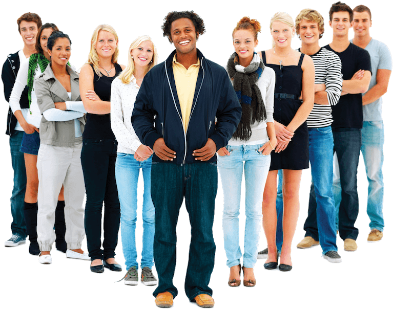 Download Millennial Group - Group Of Millennials PNG Image with No ...