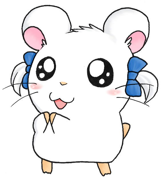 Download Hamtaro And Bijou I Hamtaro And Bijou - Hamtaro PNG Image with ...