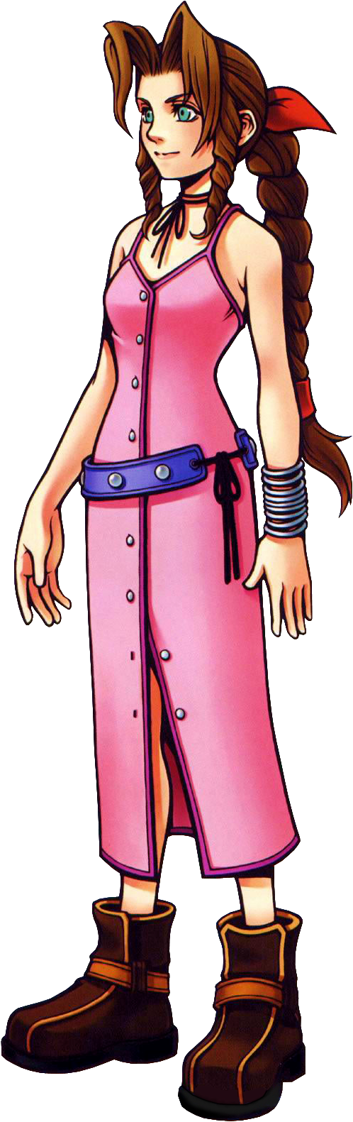 Download Aerith Kh Art - Final Fantasy Aerith PNG Image with No ...