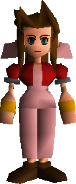Aerith Field Ffvii - Aerith Ff7 Ps1 - Free Transparent PNG Download ...