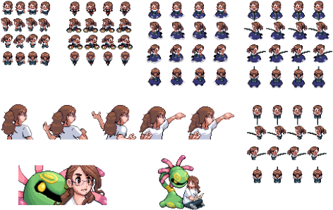 Download 2 - Pokemon Custom Trainer Sprite PNG Image with No Background ...
