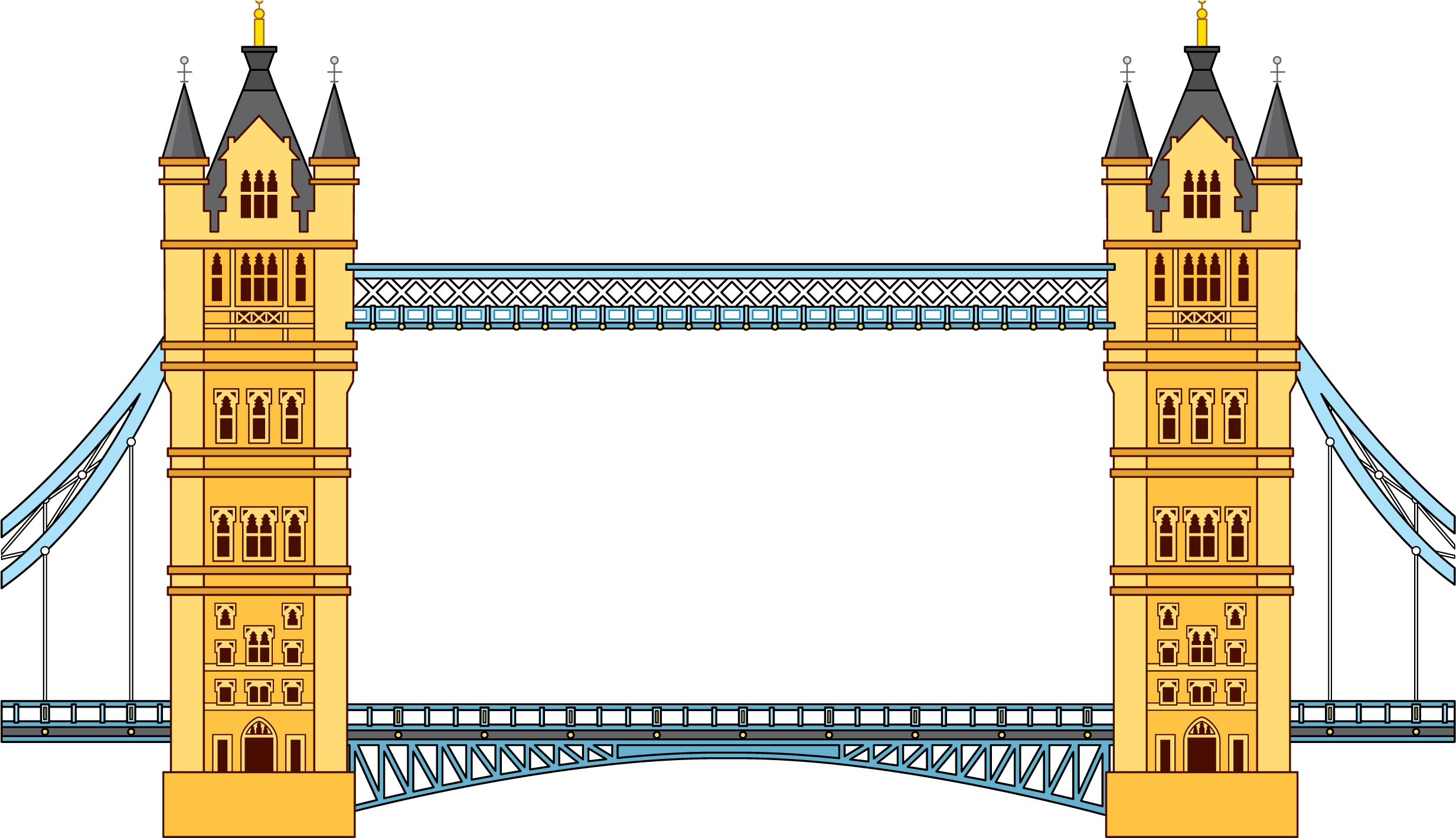 Bridge Clipart Animated - Elements Of Civil Engineering - Free ...