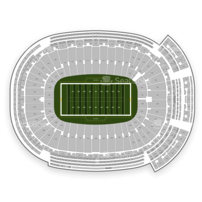 Download Lambeau Field Seating Chart Green Bay Packers - American ...