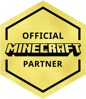 Official Minecraft Partner Badge Mediumwide - Minecraft Guide To ...