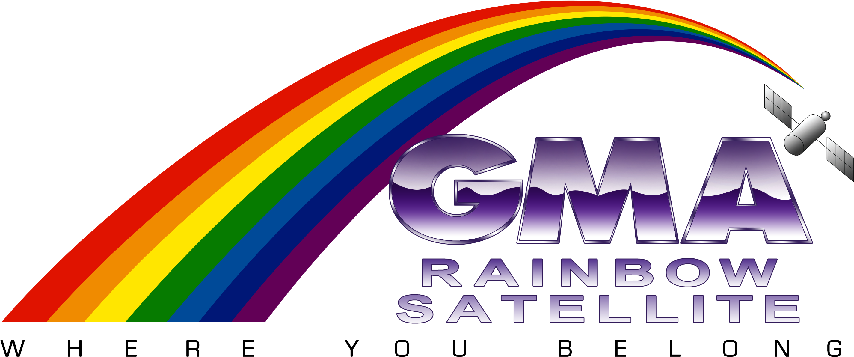 Gma Rainbow Satellite Logo - Gma Rainbow Satellite Logo 1992 - Free ...