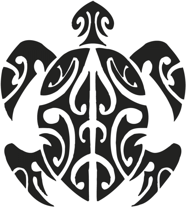 Wonderfuly Designed Tribal Turtle Tattoo Sample - Turtle Tattoos Png ...