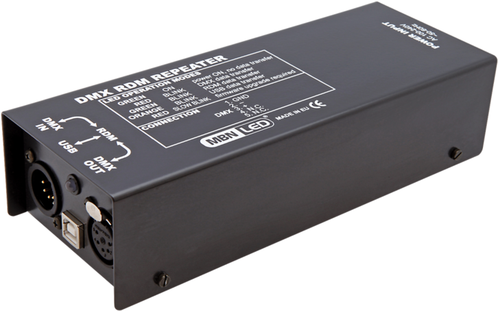Download The Mbnled Dmx Rdm Repeater Is A Dmx 512-a / Rdm Compatible ...