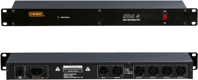 Download Splitter Dmx 4 Outputs - Power Distribution Unit PNG Image ...