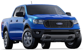 Download A Blue 2019 Ford Ranger Xl - Ford Ranger PNG Image with No ...