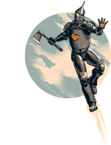 Download The Invincible Tin Man - Tin Man Iron Man PNG Image with No ...