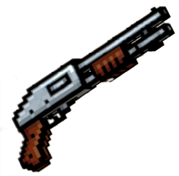 Download Simple Shotgun Pic - Pixel Gun Shot Gun PNG Image with No ...