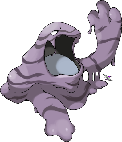 Download Muk - Muk Pokemon PNG Image with No Background - PNGkey.com