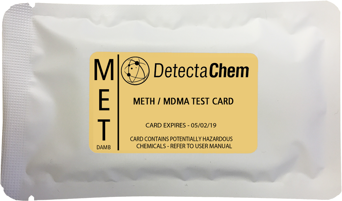 Meth/mdma Detection Card - Methamphetamine - Free Transparent PNG ...