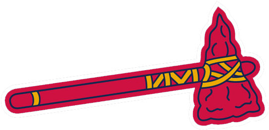 Download File - Braves Tomahawk Logo Png - Free Transparent PNG ...