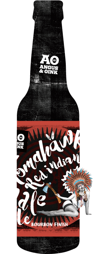 Download 15 Sep Tomahawk Red Indian Pale Ale - Beer Bottle PNG Image ...