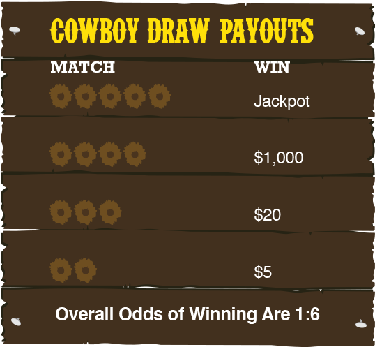 Download It's Fun It's Easy Two Chances Four Ways To Win - Win Cowboy ...