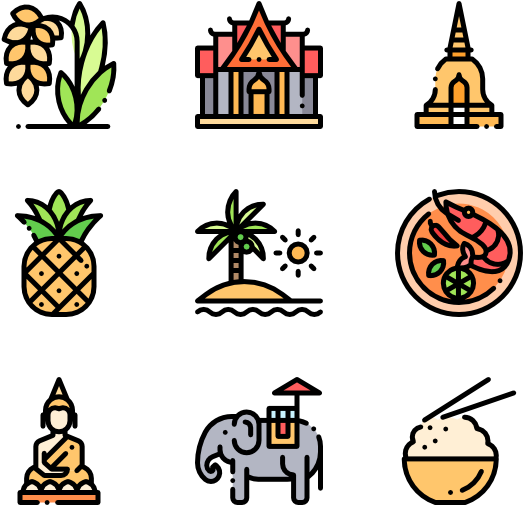 Thailand - Thailand Icon - Free Transparent PNG Download - PNGkey