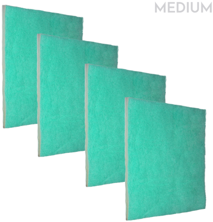 Download 4 Pack Of Green Screen Air Filters Are Pre-cut To Size - Air ...