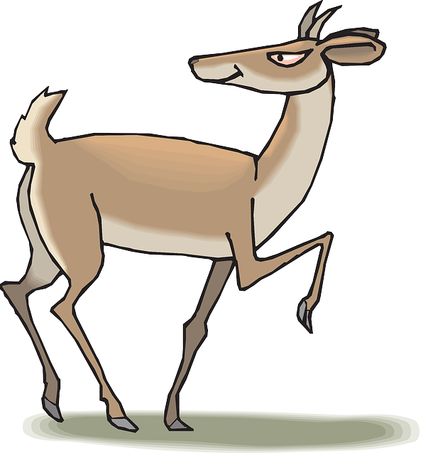 Download Antelope Cartoon PNG Image with No Background - PNGkey.com