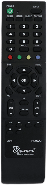 Download Funai Tv Remote Control PNG Image with No Background - PNGkey.com