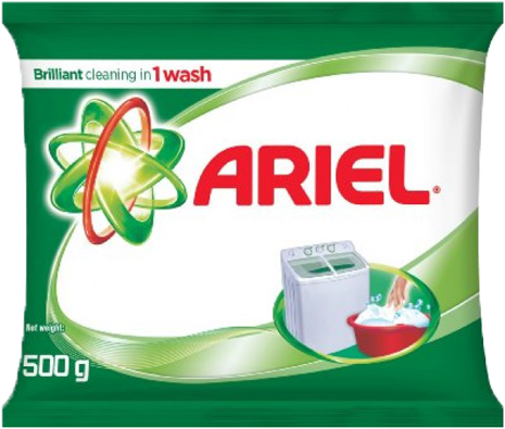 Download Ariel Brilliant Cleaning In 1wash 500gm - Ariel Detergent ...