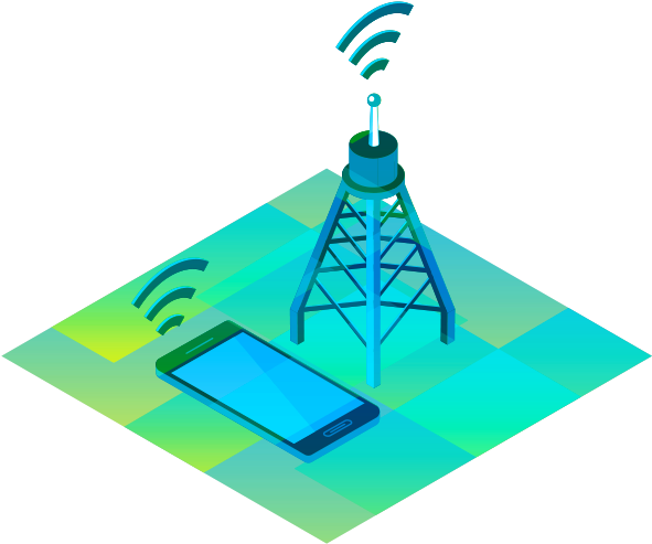 Download Cell Tower - Communications Illustration - Mobile Phone PNG ...