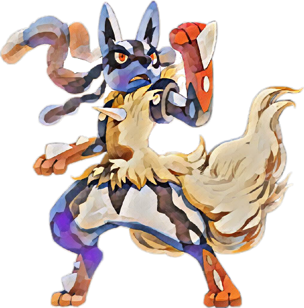 Download Pokemon Pokémon Lucario Mégalucario Méga-lucario Fight ...