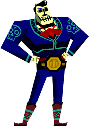 Download Skeleton - Guacamelee Character PNG Image with No Background ...