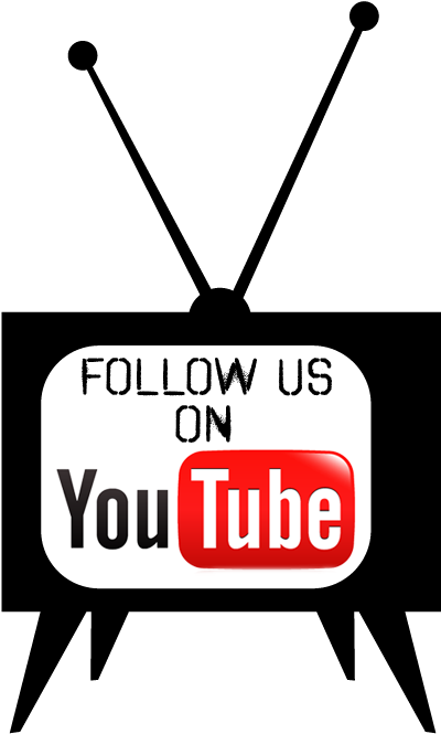 Download Find Us On Youtube - Follow Us Youtube Png PNG Image with No ...