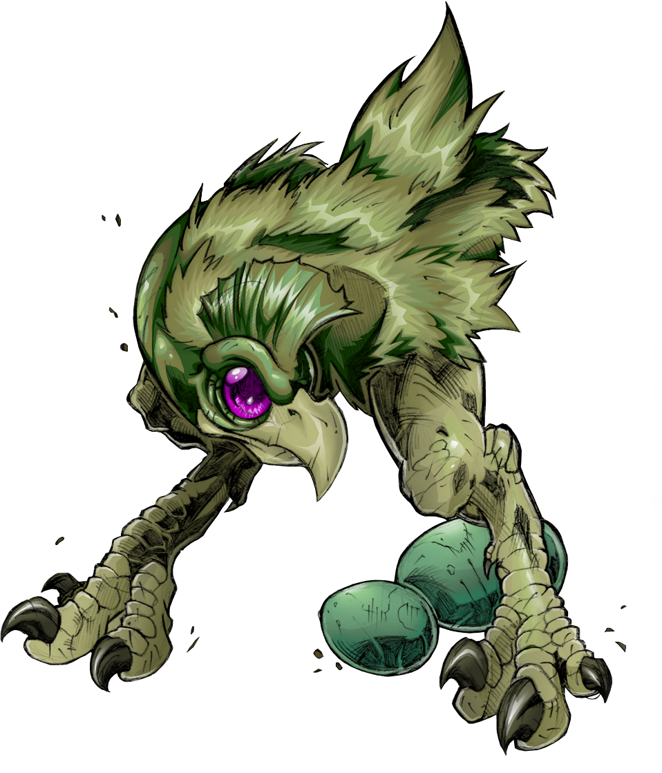 Download Metroid Draygon - - Metroid Dachora PNG Image with No ...